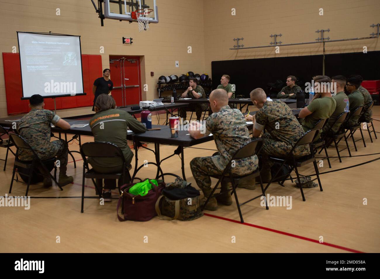 Allen Sese, the High Intensity Tactical Training (HITT) coordinator ...