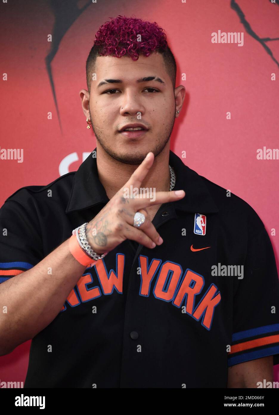 FILE - Boza arrives at the world premiere of "Space Jam: A New Legacy ...