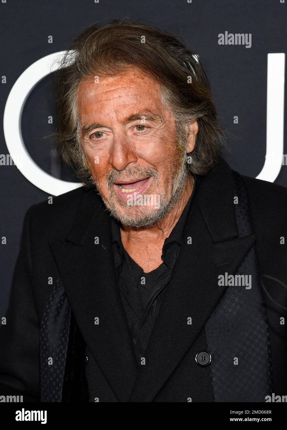 Al Pacino attends the premiere of "House of Gucci" at Rose Theater at ...