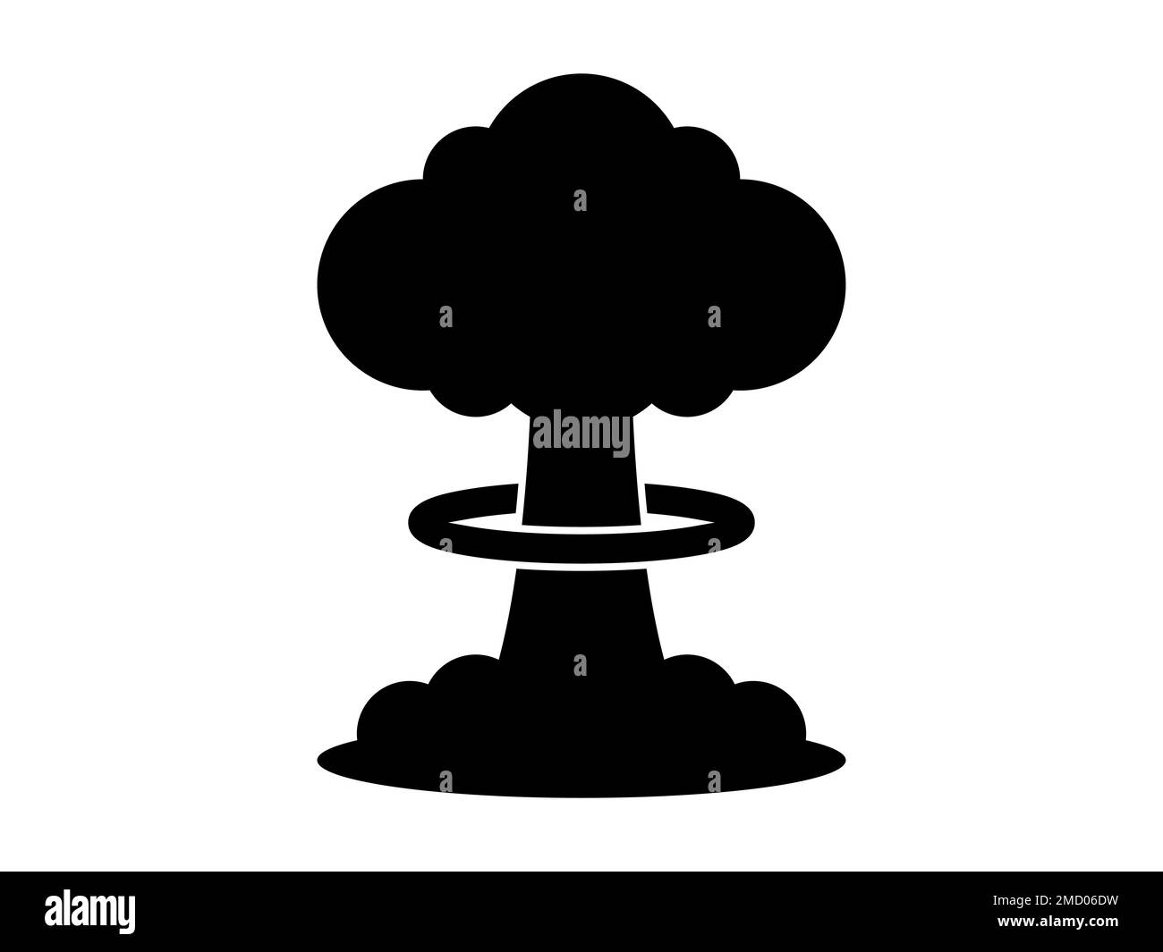Nuke explosion Black and White Stock Photos & Images - Alamy