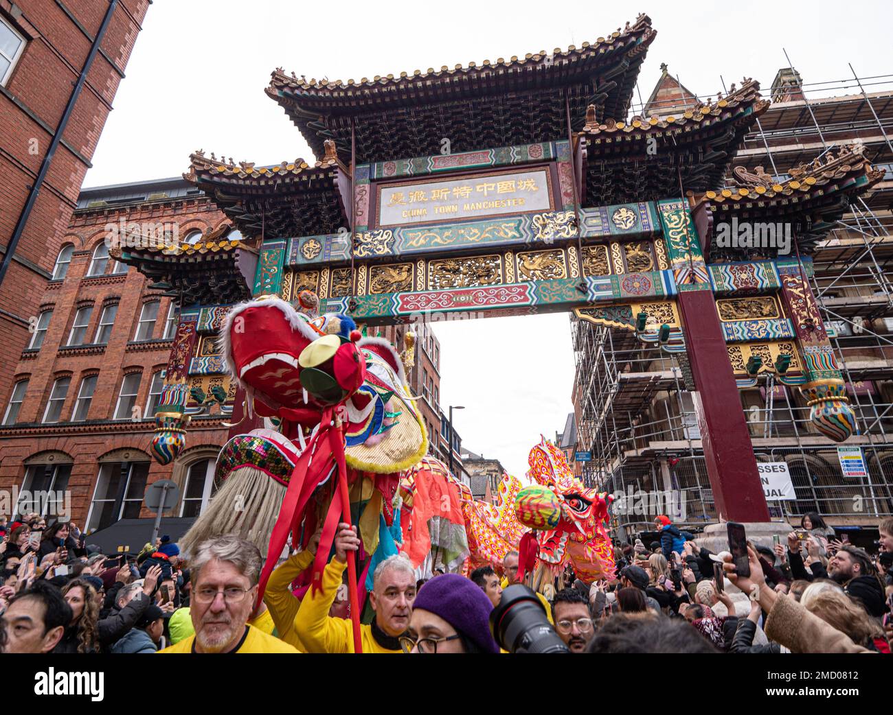 Federation of chinese organisations manchester hi-res stock photography ...