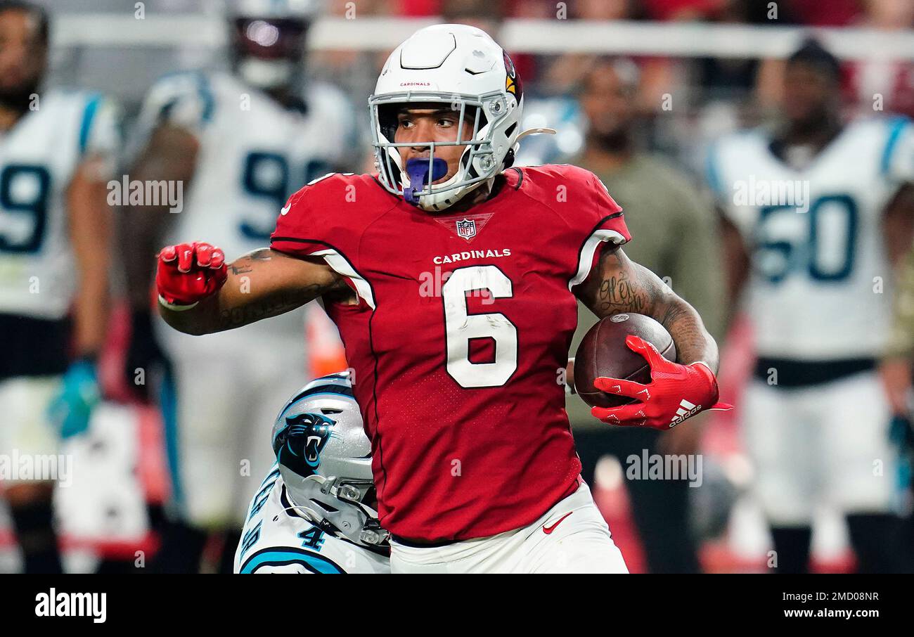 Arizona Cardinals running back James Conner (6) during an NFL football ...