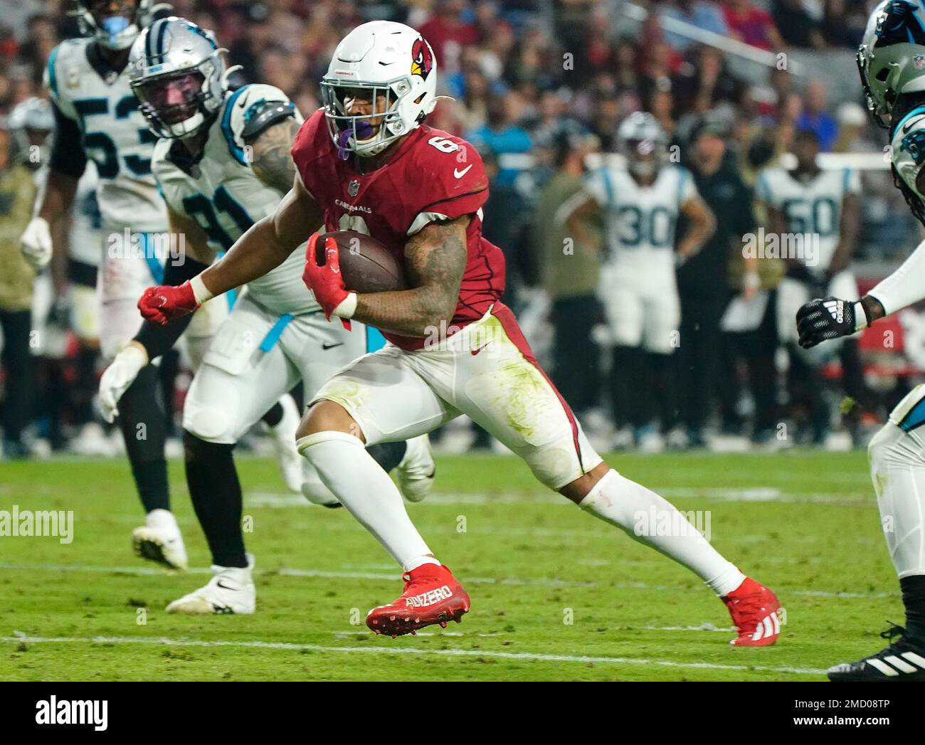 Arizona Cardinals running back James Conner (6) during an NFL football ...