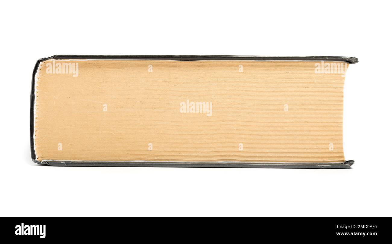 Gray book isolated on white background Stock Photo - Alamy