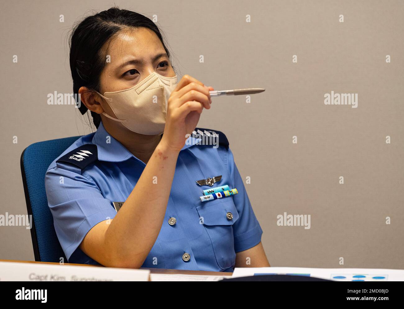 Republic of Korea Air Force Capt. Sora Kang, Air Missile Defense ...