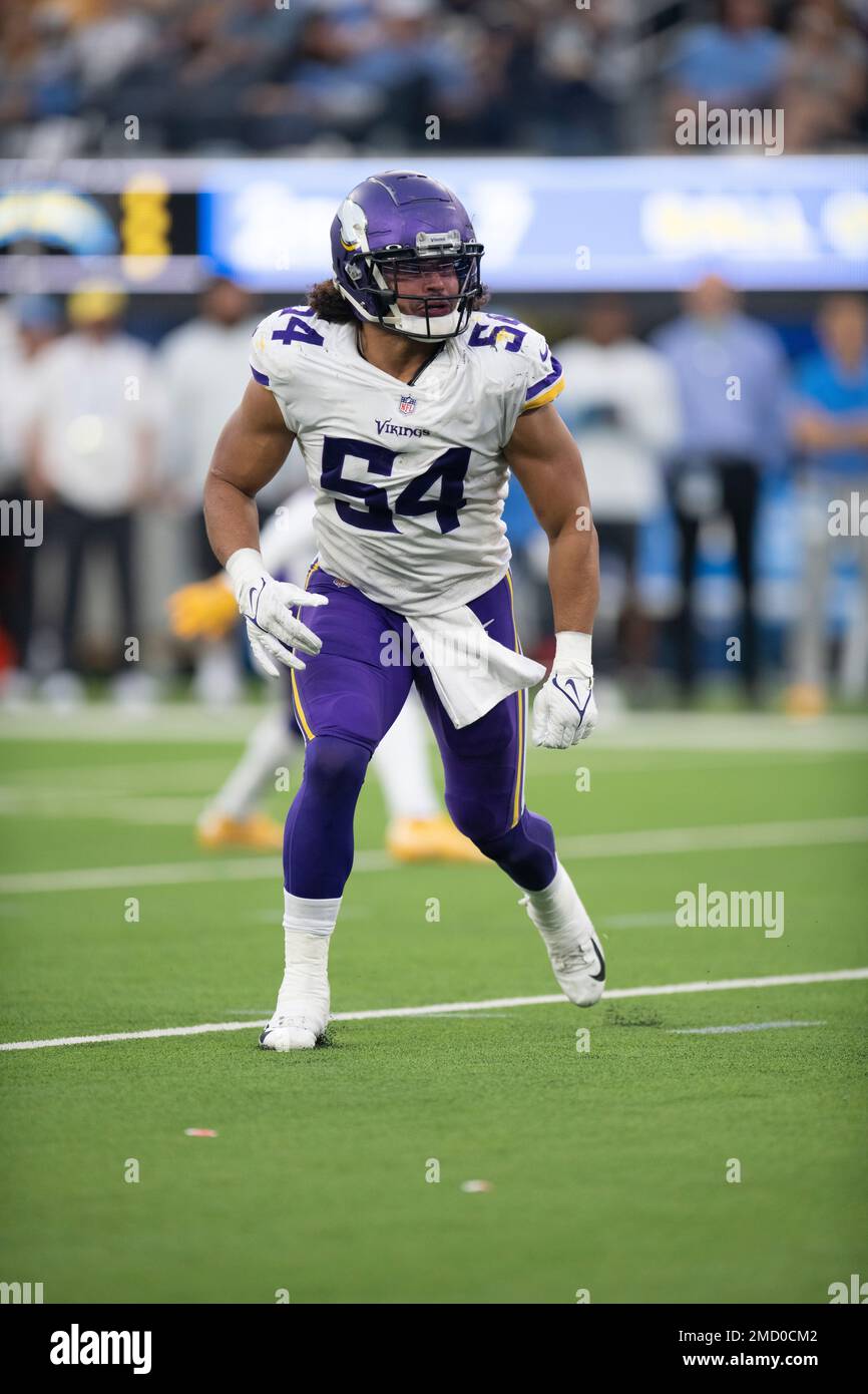 Minnesota Vikings middle linebacker Eric Kendricks (54) runs during an ...