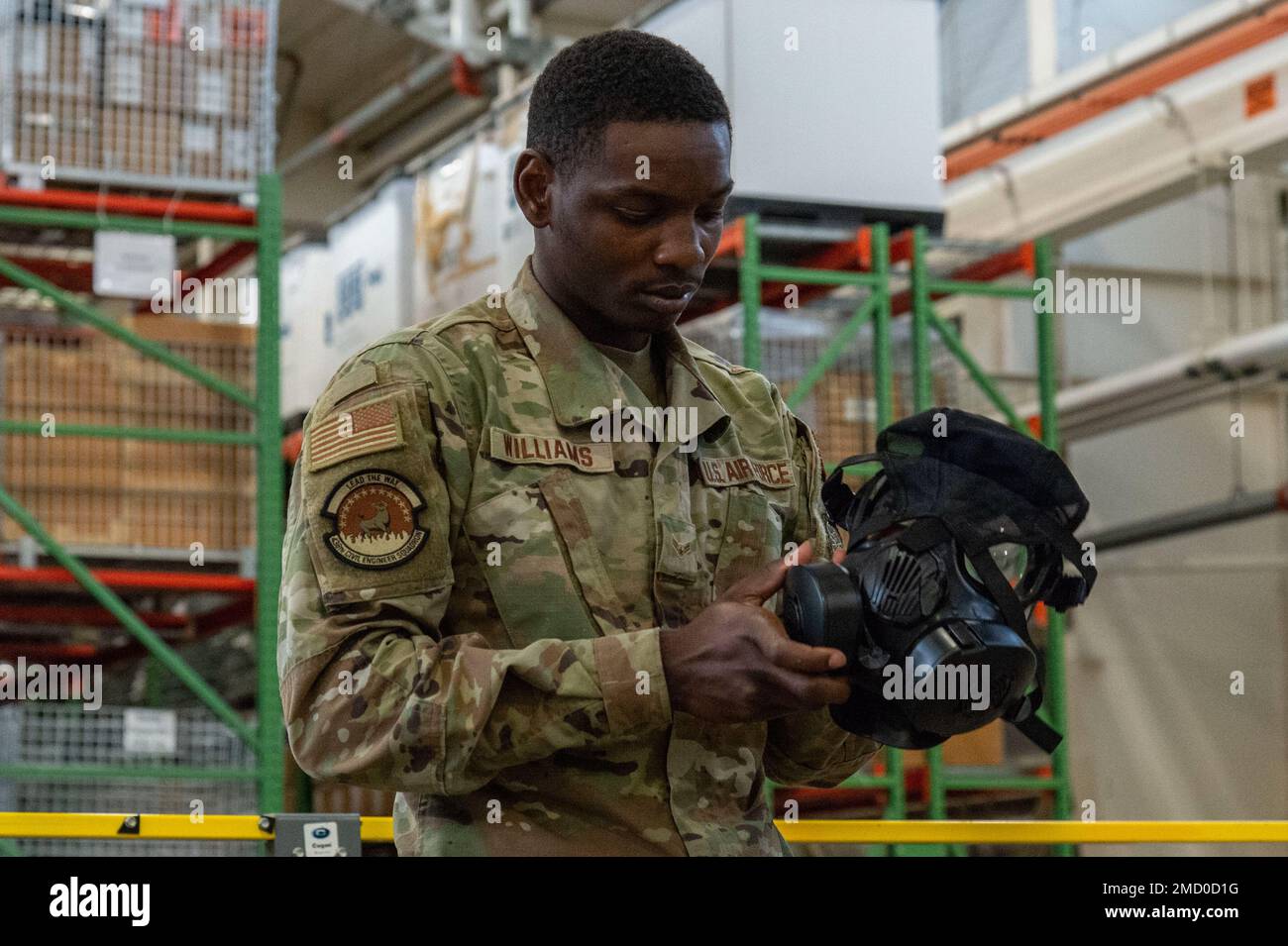 Airman 1st Class Davien Williams, 436th Civil Engineer Squadron ...