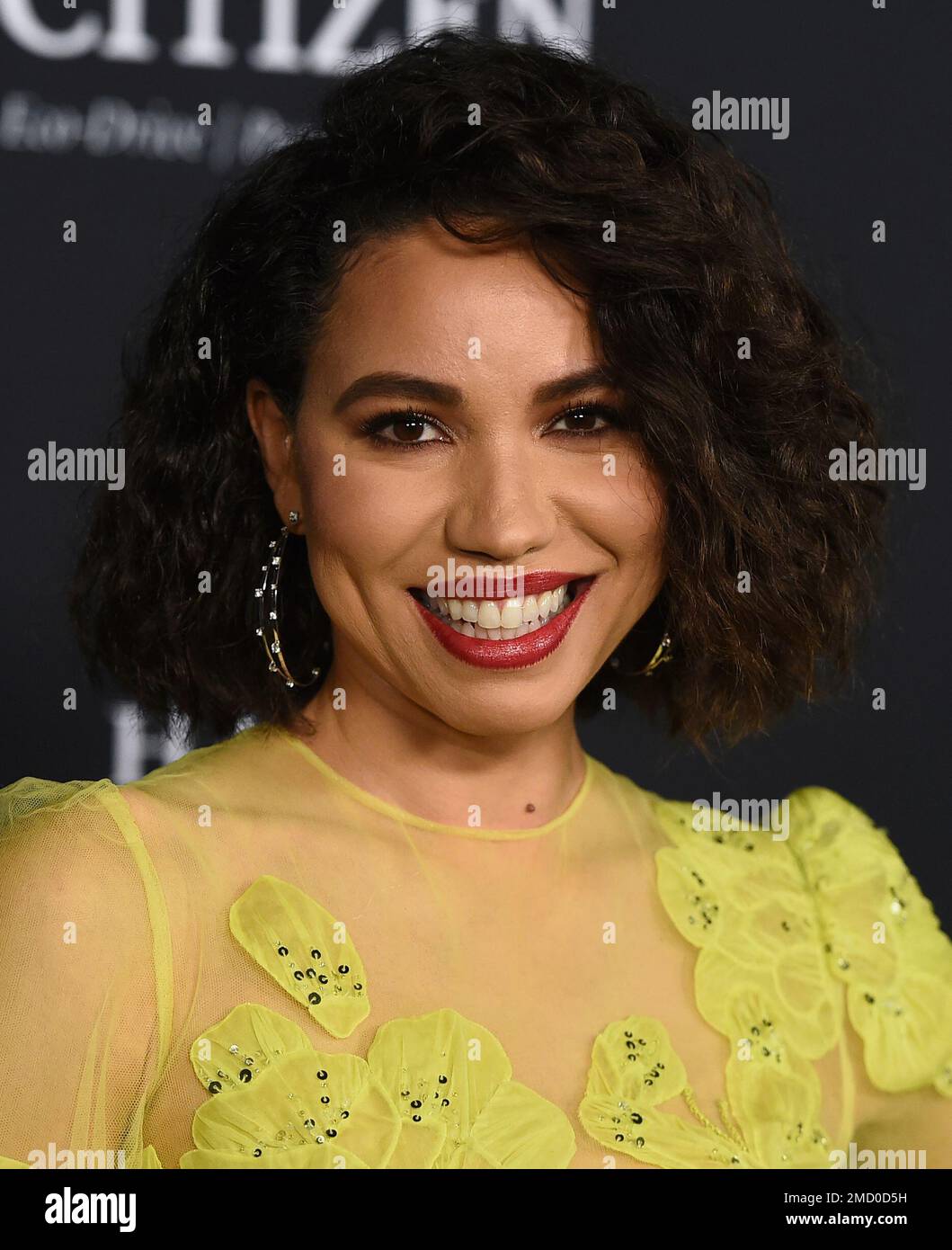 Jurnee Smollett arrives at the 2021 InStyle Awards at The Getty Center ...