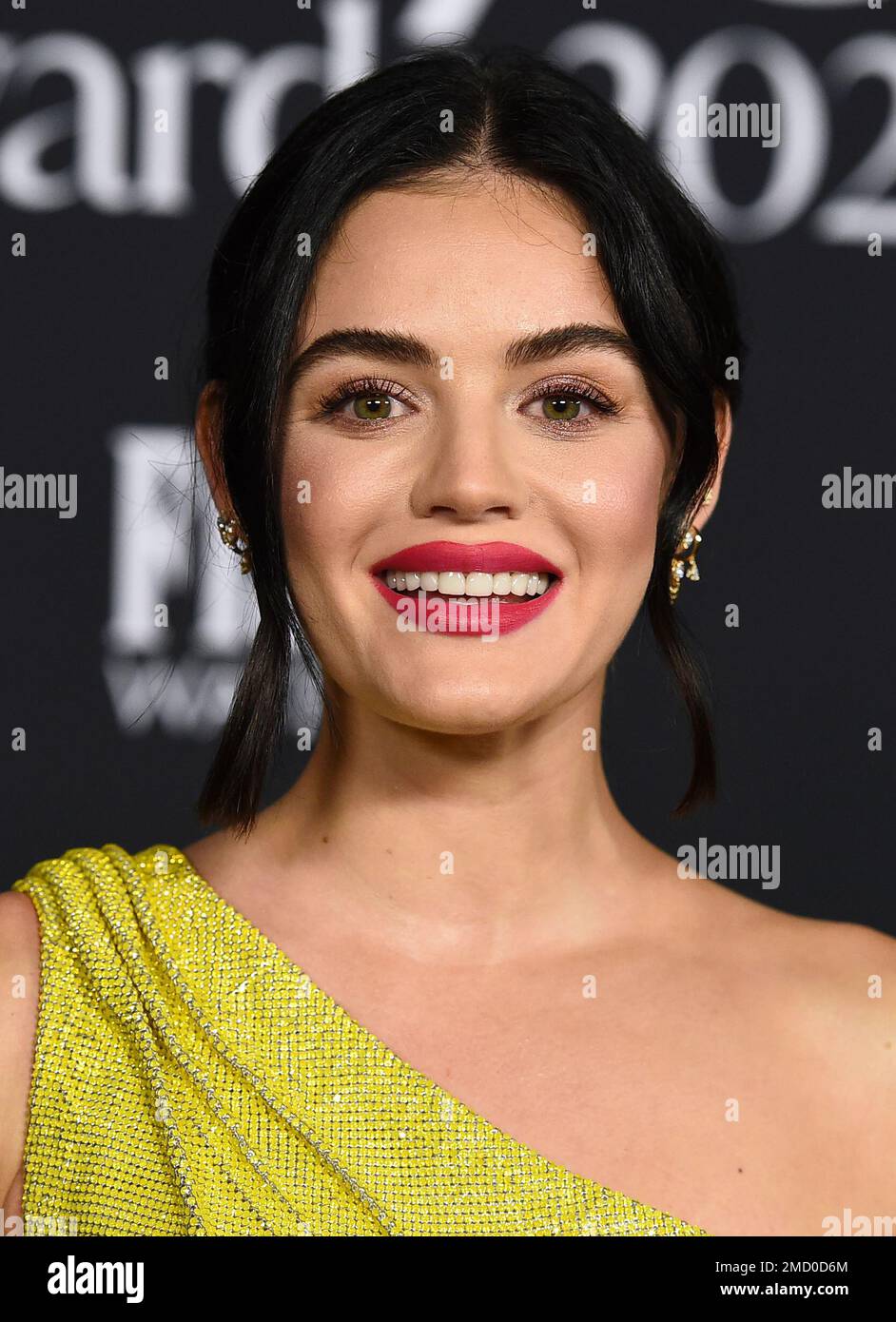 Lucy Hale arrives at the 2021 InStyle Awards at The Getty Center on ...