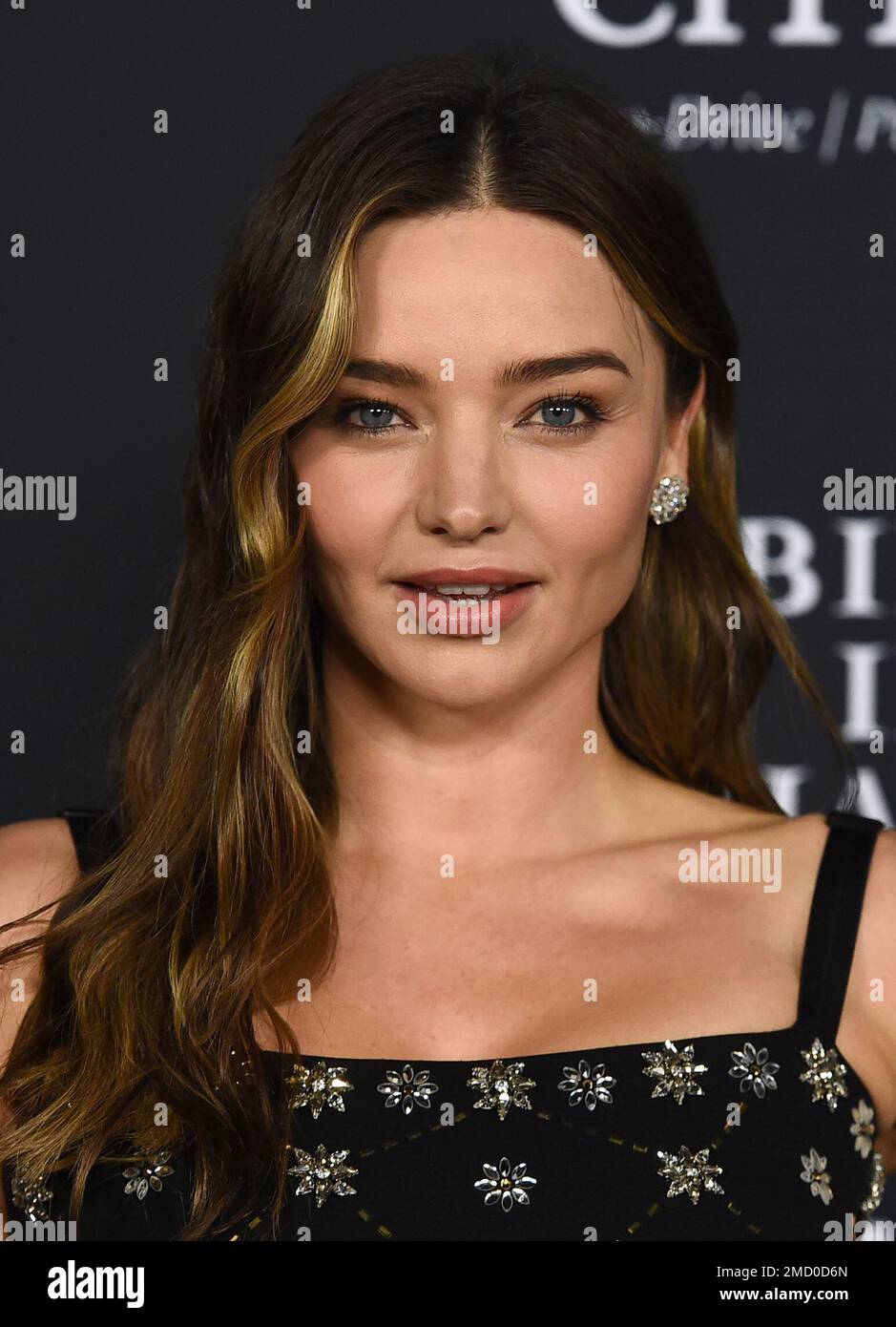 Miranda Kerr arrives at the 2021 InStyle Awards at The Getty Center on ...