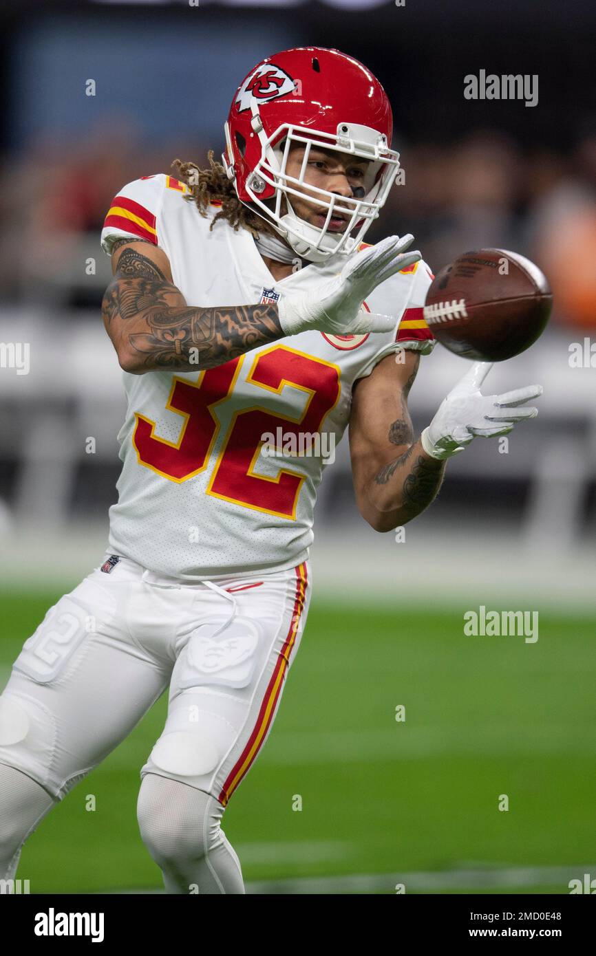Kansas City Chiefs free safety Tyrann Mathieu (32) while playing the ...