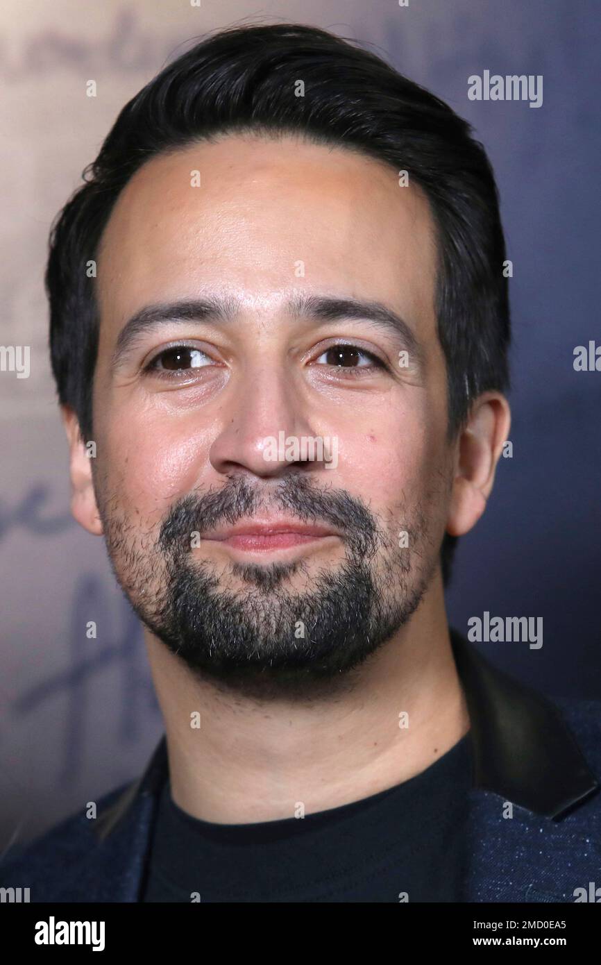 Lin-Manuel Miranda attends the premiere of "tick, tick...Boom!" at the ...