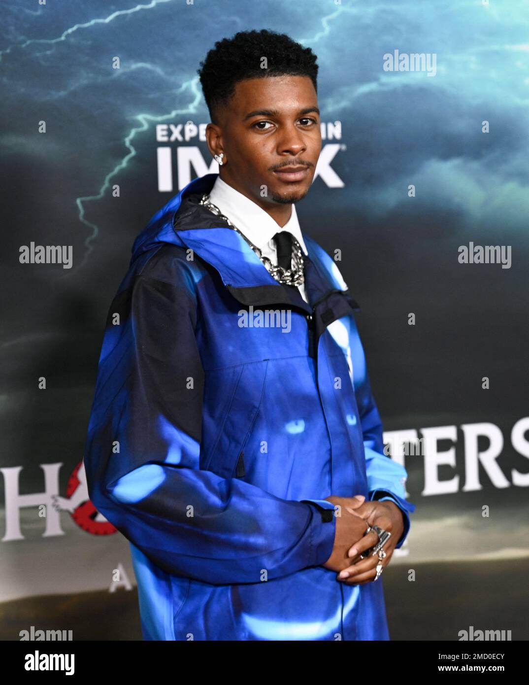 Bret Gray attends the premiere of "Ghostbusters: Afterlife" at AMC ...