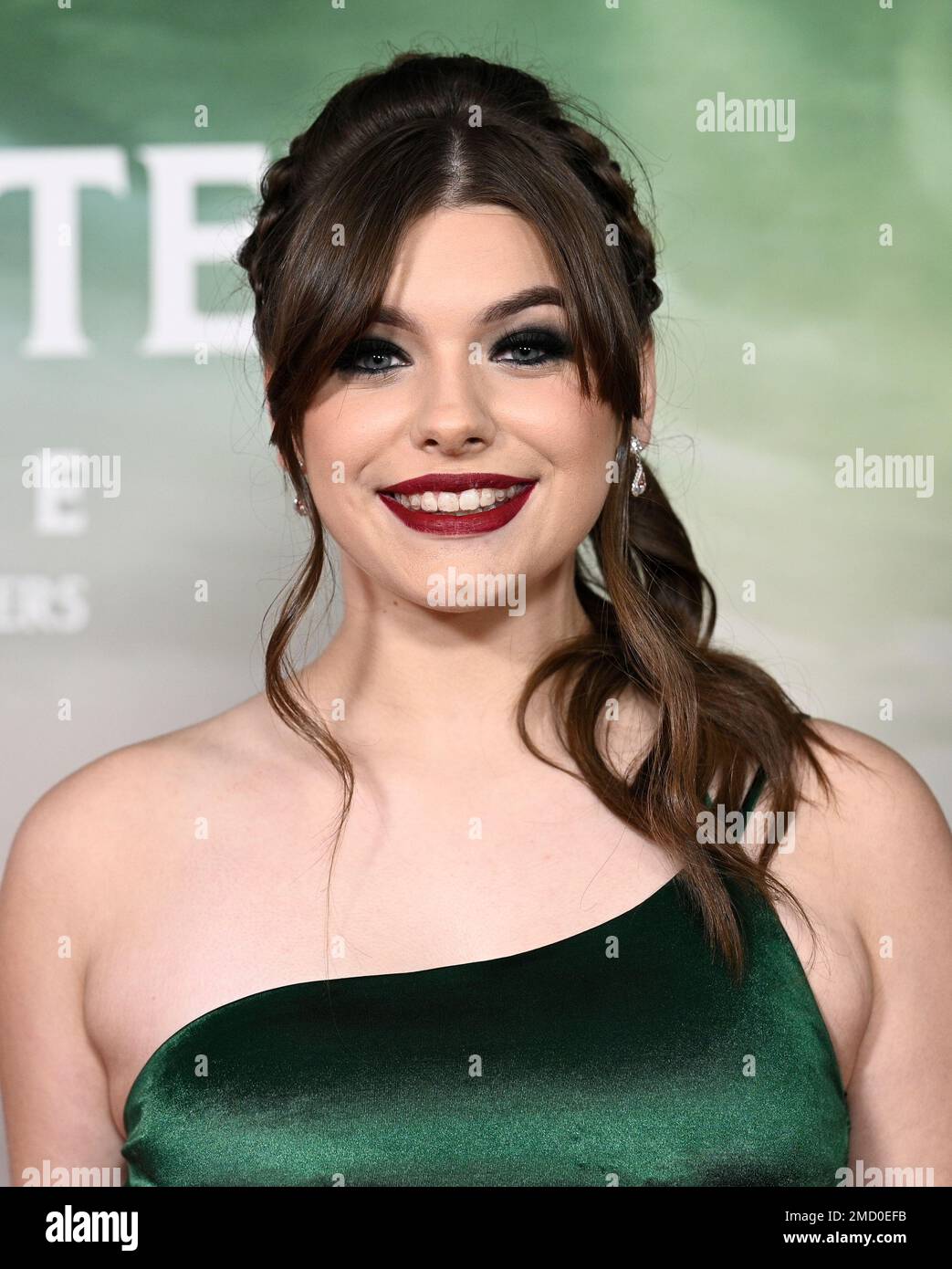 Kenzie Pallone attends the premiere of "Ghostbusters: Afterlife" at AMC ...