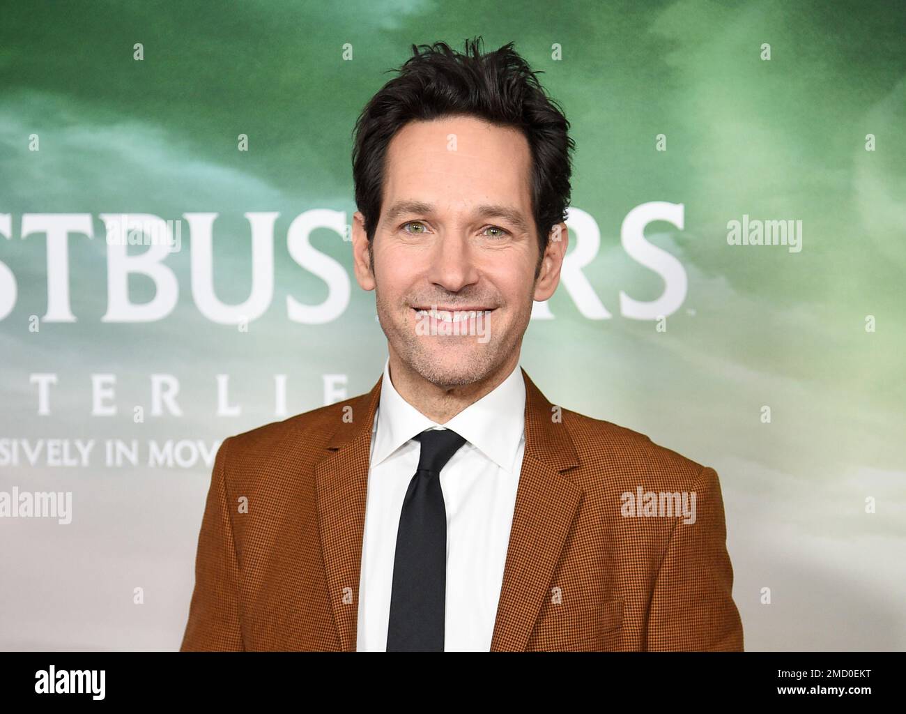Paul Rudd attends the premiere of "Ghostbusters: Afterlife" at AMC ...