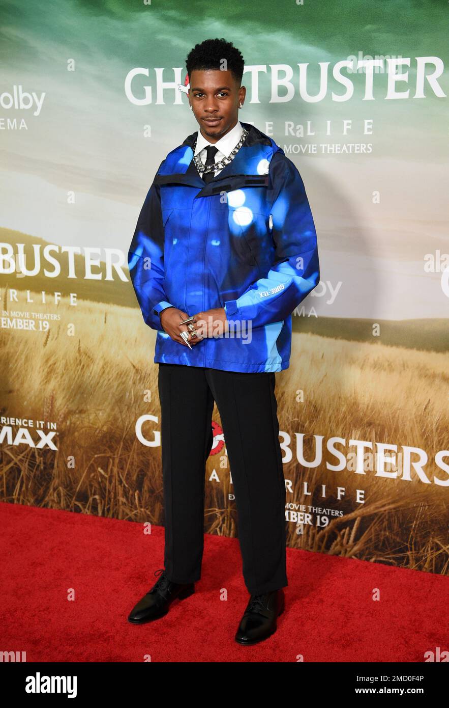 Bret Gray attends the premiere of "Ghostbusters: Afterlife" at AMC ...