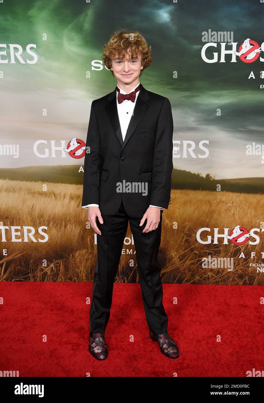 Will Buie attends the premiere of "Ghostbusters: Afterlife" at AMC ...