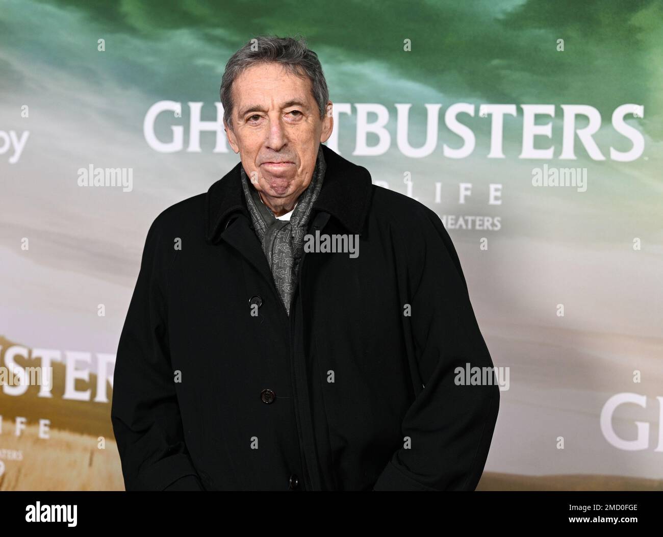 Producer Ivan Reitman attends the premiere of "Ghostbusters: Afterlife ...