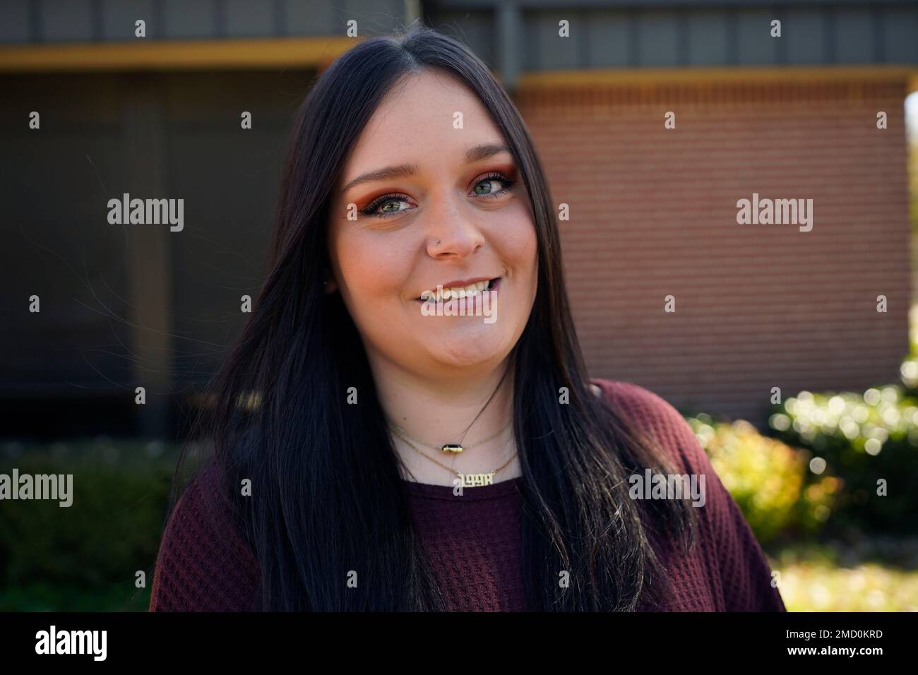 Lindsey Kirk is photographed Saturday, Nov. 13, 2021, in New Albany ...