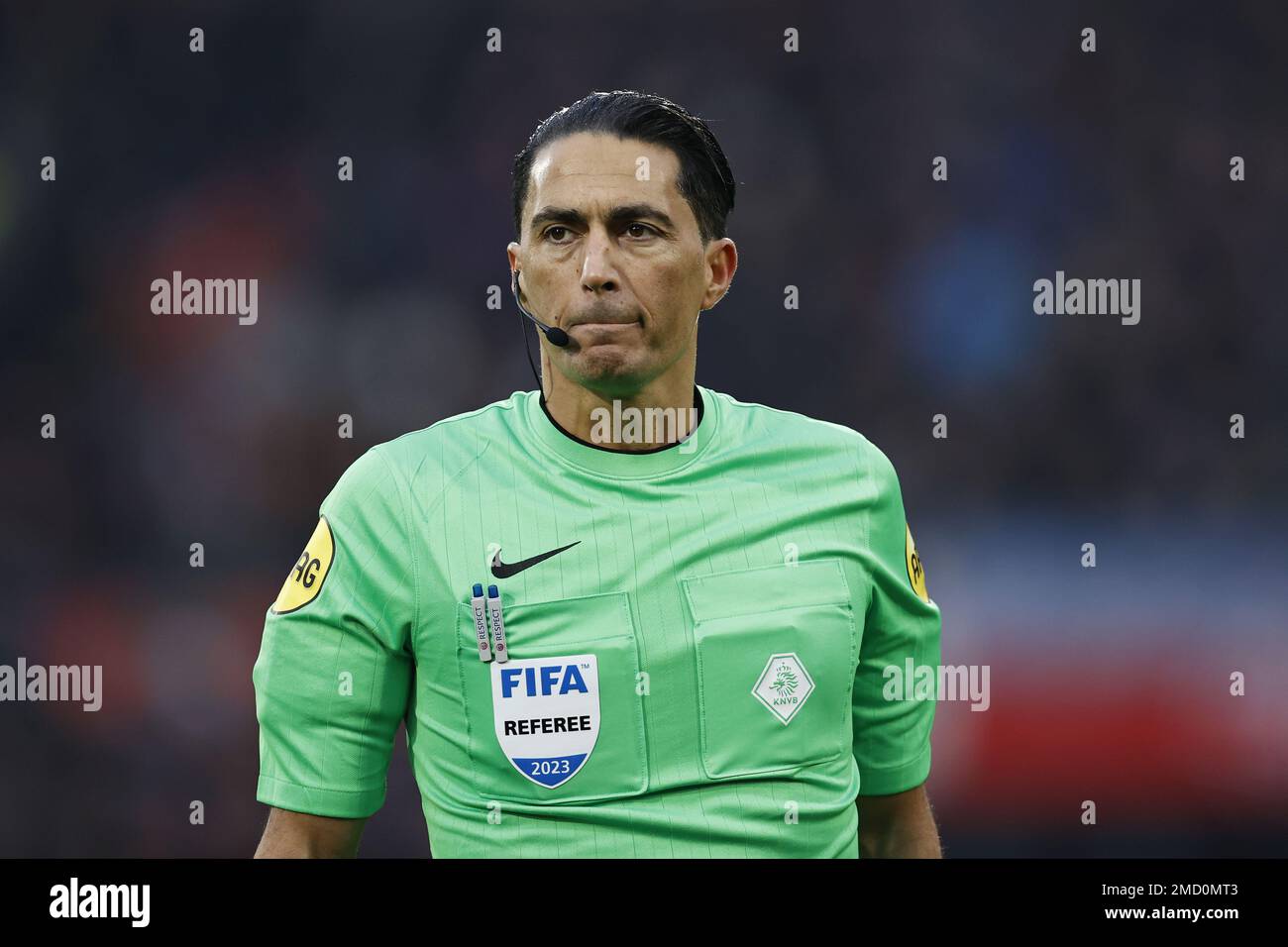 ROTTERDAM - referee Serdar Gozubuyuk during the Dutch premier league ...