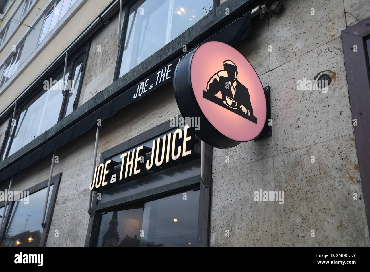 Copenhagen/Denmark/22 January 2023/ Jose & the juice cafe in danish ...