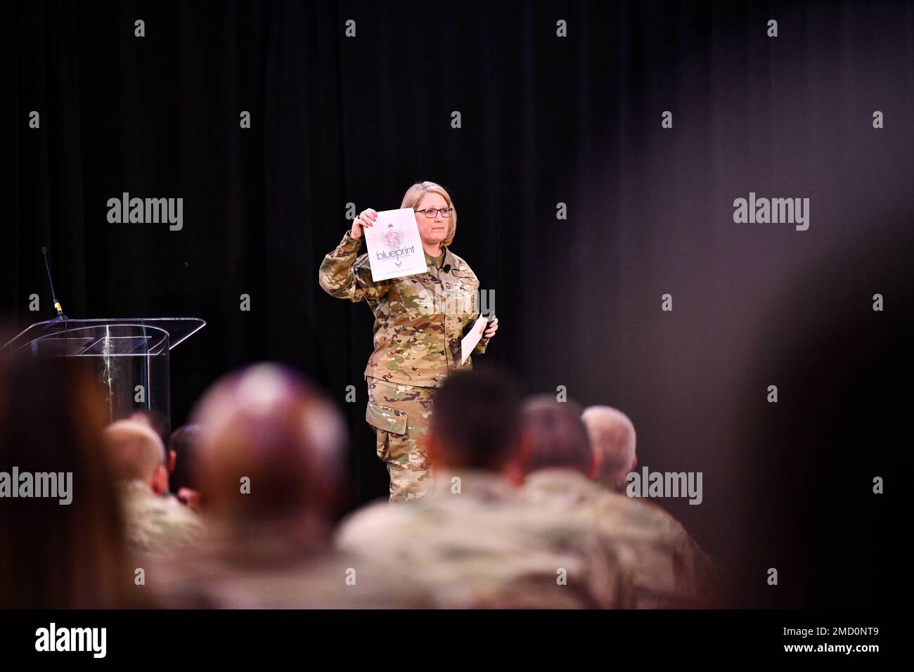 Chief Master Sgt. Megan Parrot, Chief of Enlisted Force Development ...