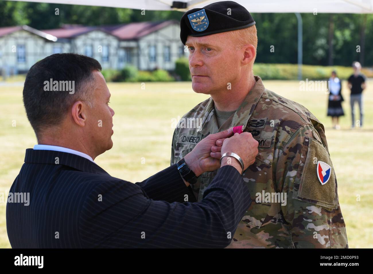 Mr. Tommy Mize, left, Director, Installation Management Command ...