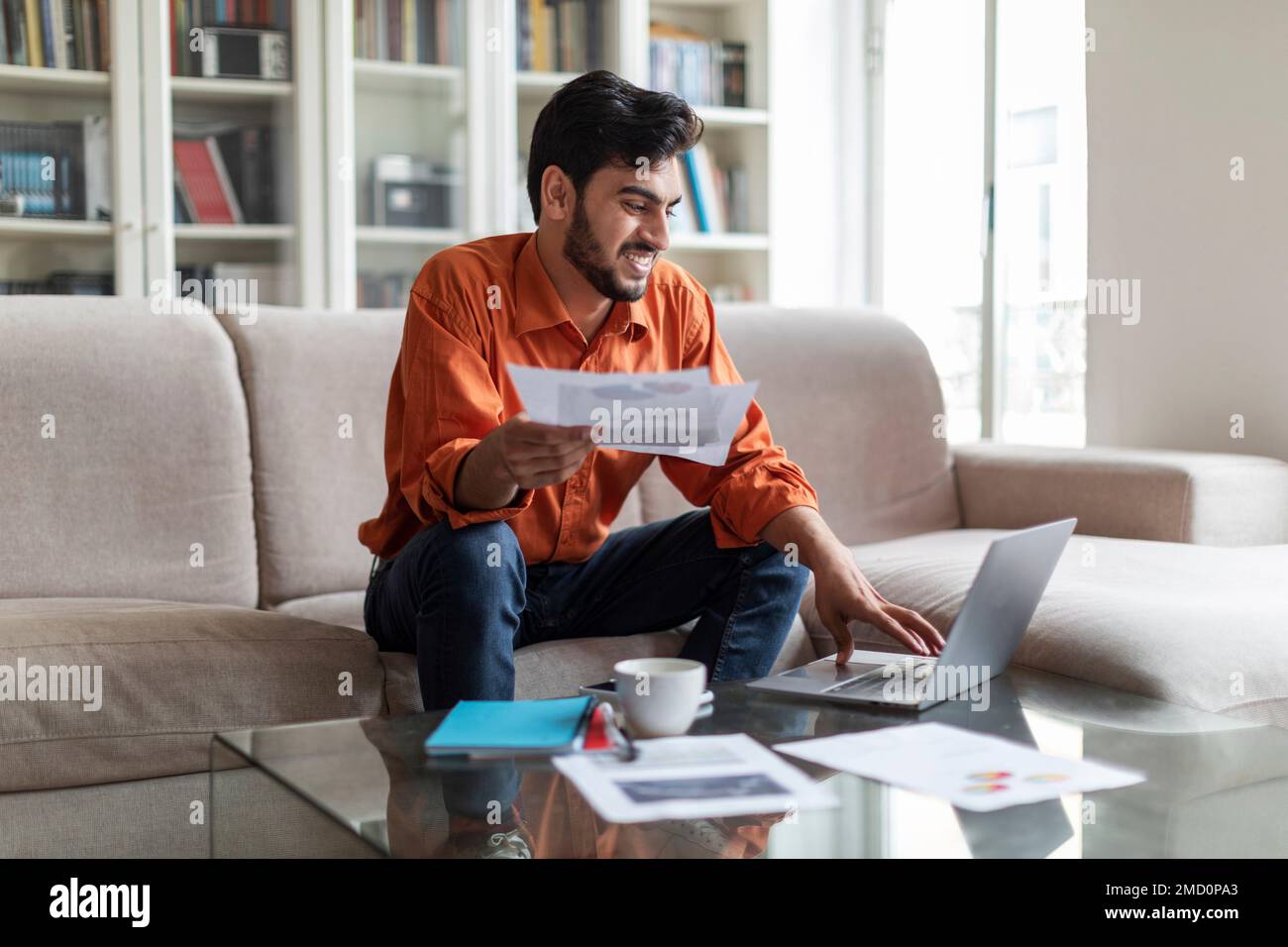 Handsome middle eastern man hi-res stock photography and images - Alamy