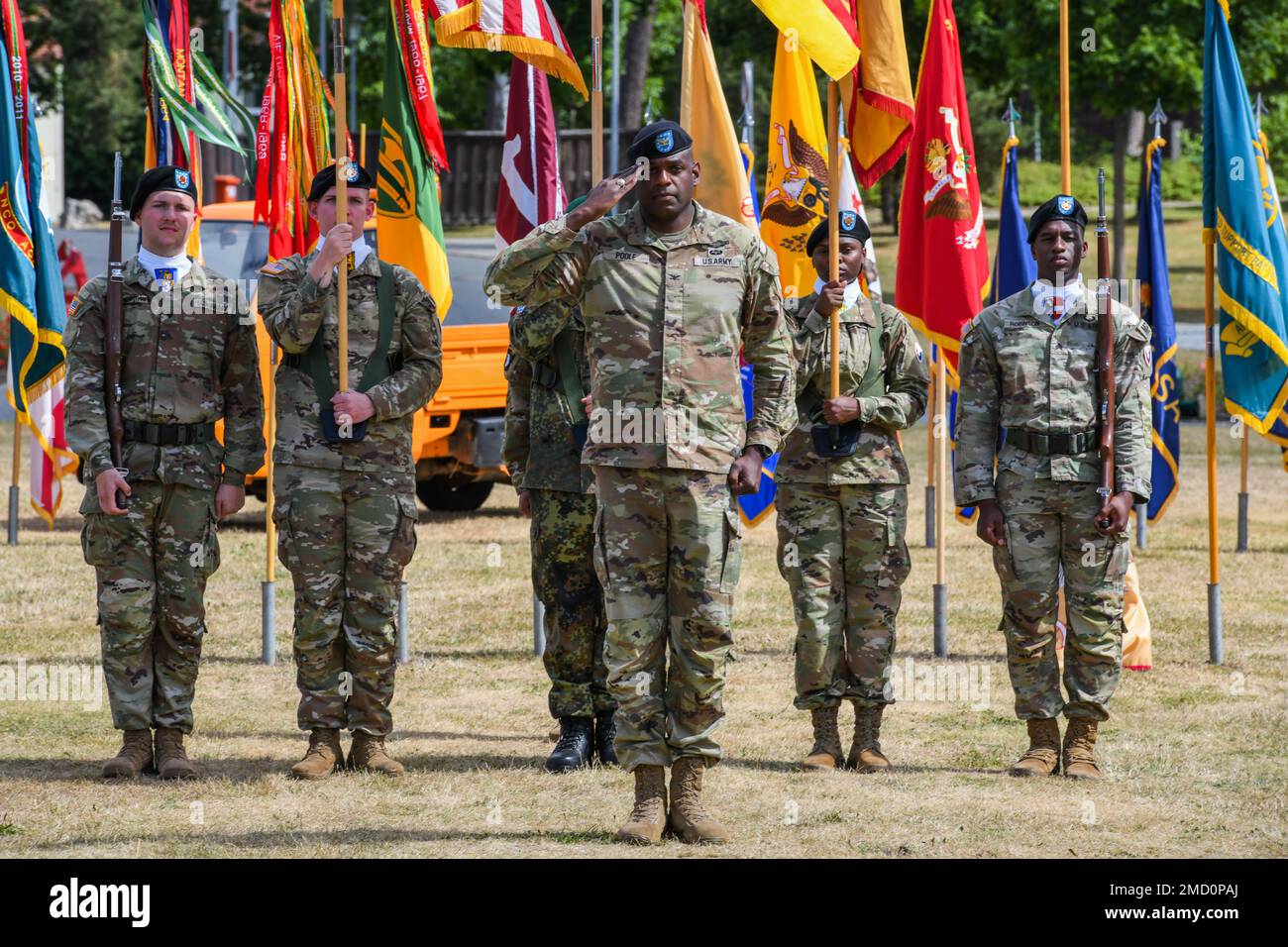 U.S. Army Col. Kevin A. Poole, the incoming commander of U.S. Army ...