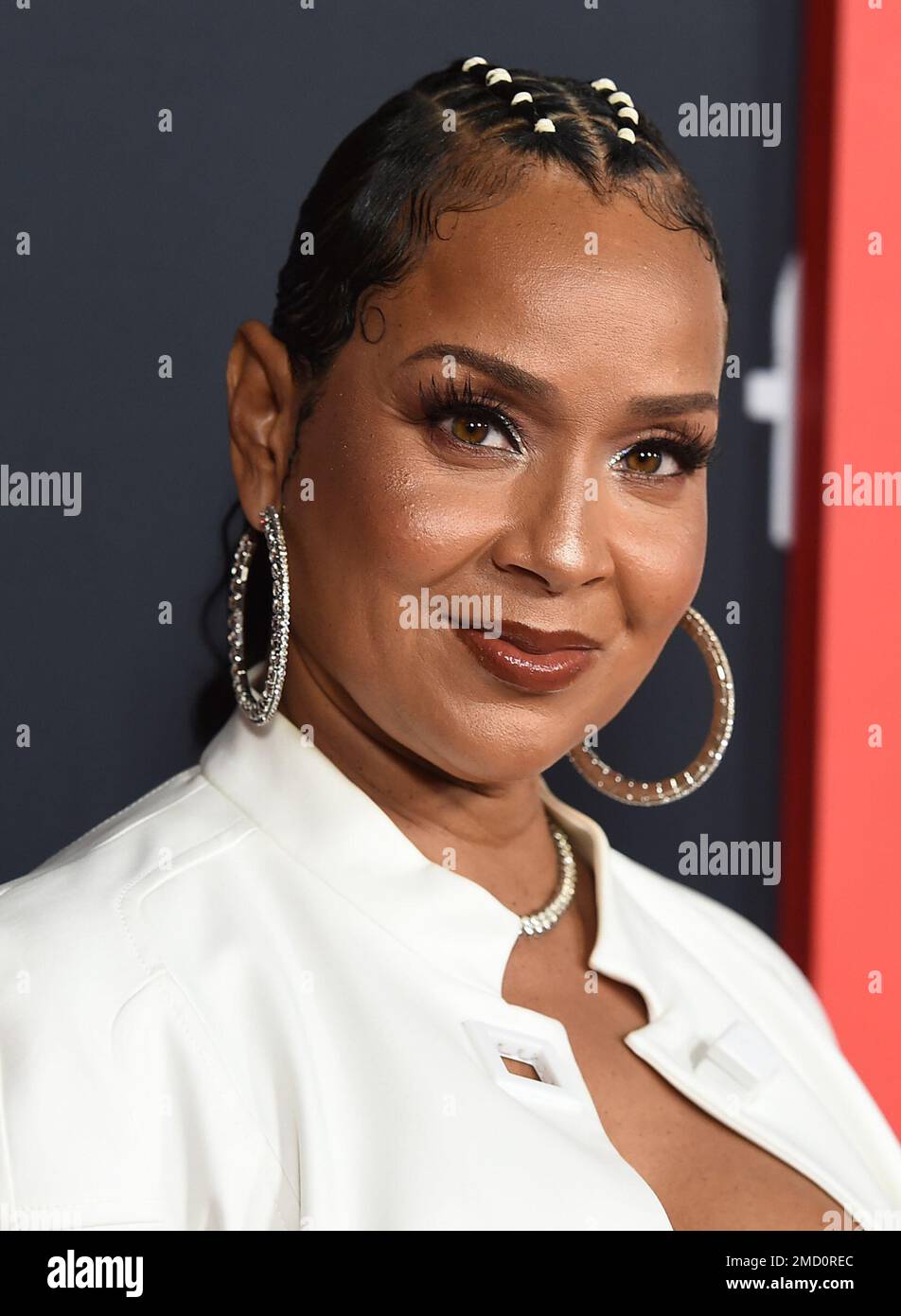 LisaRaye McCoy arrives at the premiere of "King Richard" during the ...