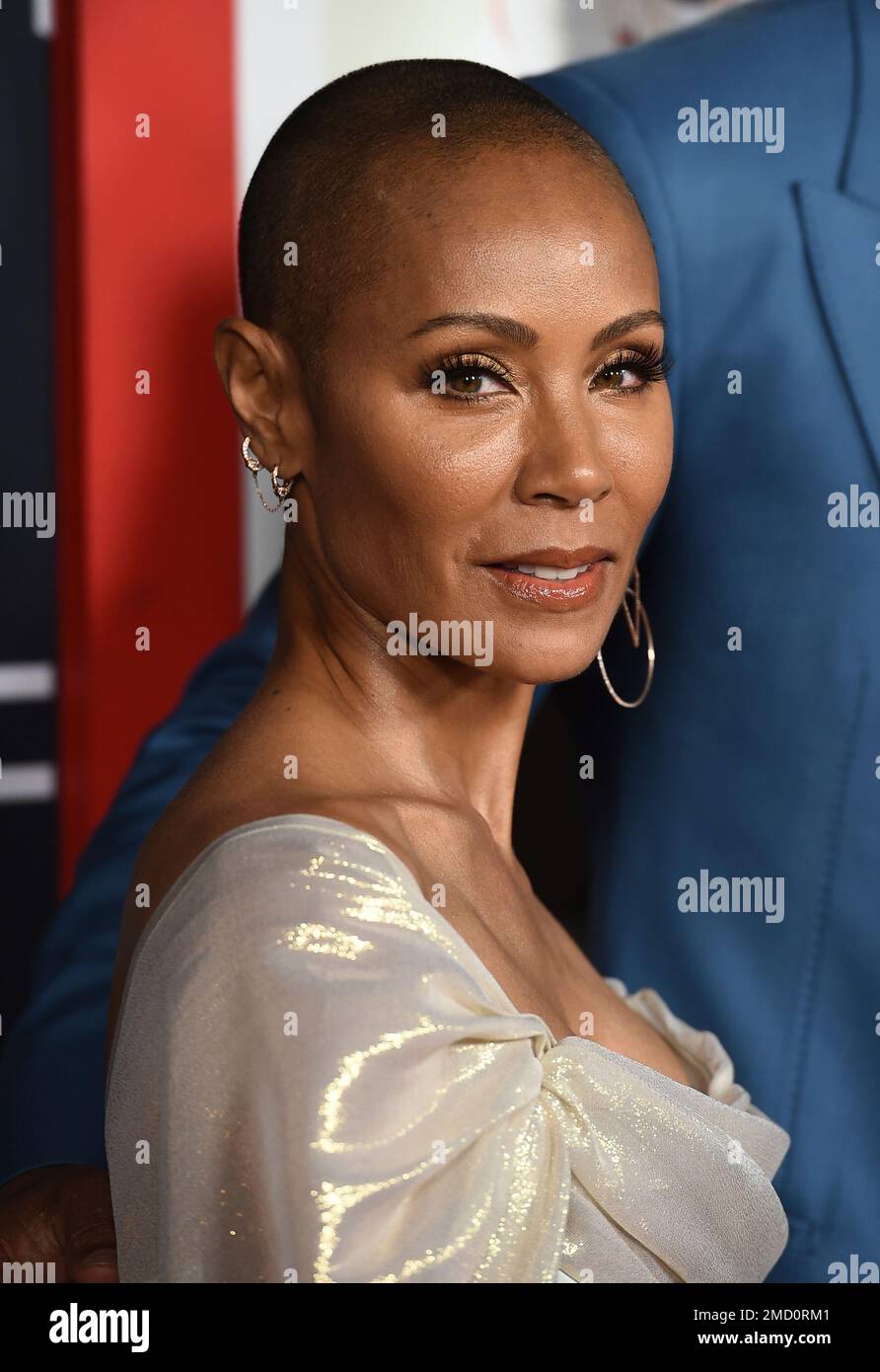 Jada Pinkett Smith arrives at the premiere of "King Richard" during the ...