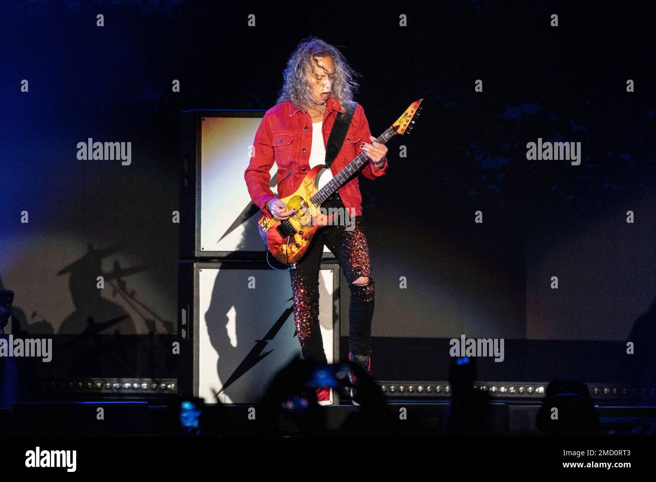 Kirk Hammett of Metallica performs at Welcome to Rockville at Daytona ...