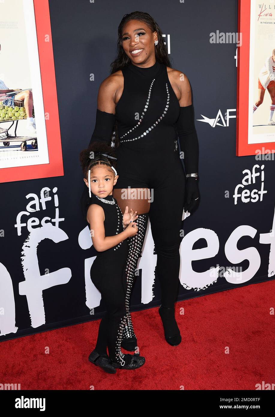 Alexis Olympia Ohanian Jr, and her mother Serena Williams arrive at the ...