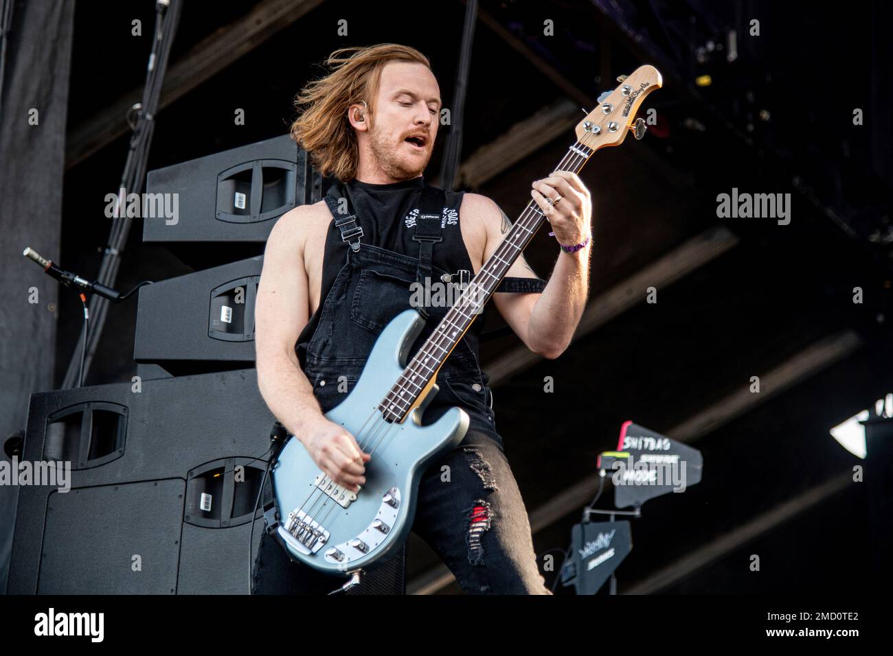 Bonner Baker of Fire from the Gods performs at Welcome to Rockville at ...