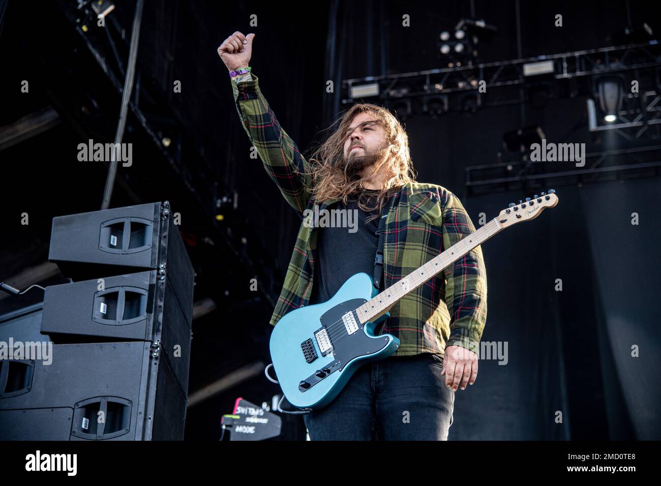 Drew Walker of Fire from the Gods performs at Welcome to Rockville at ...