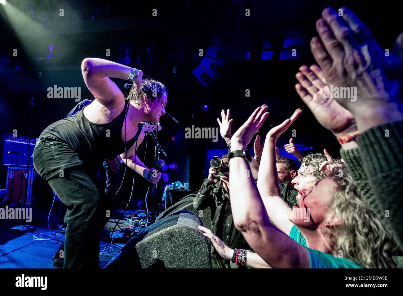 GRONINGEN - The Dutch band Personal Trainer with lead singer Willem ...