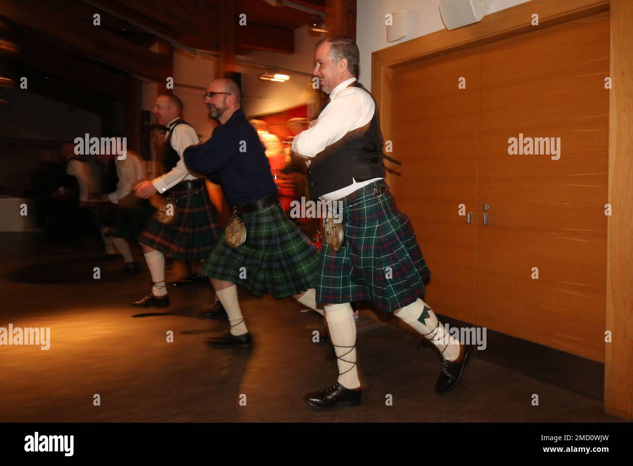 Scottish kilts party dancing hi-res stock photography and images - Alamy