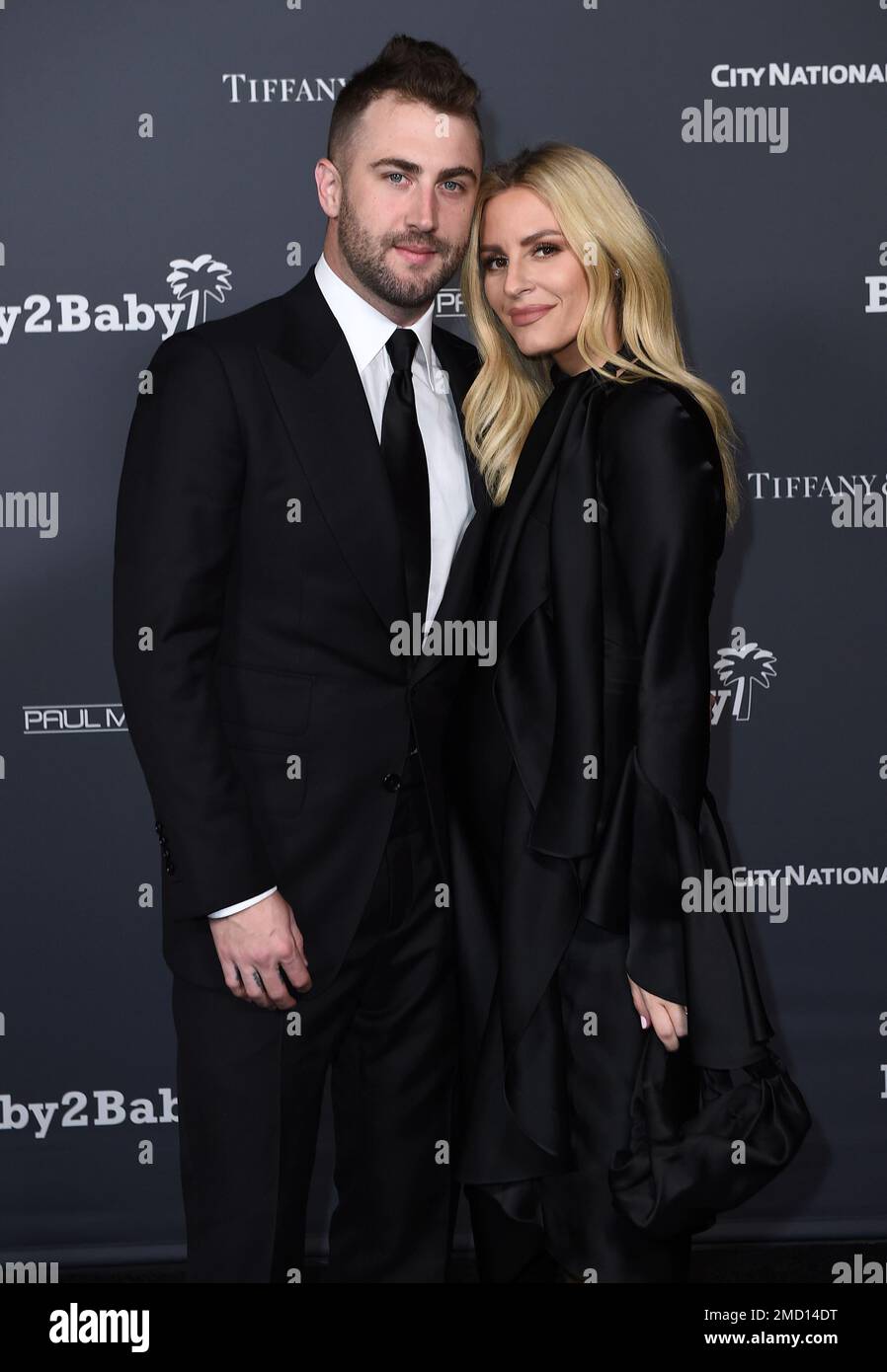 Jordan McGraw and Morgan Stewart arrive at the Baby2Baby Gala at the ...