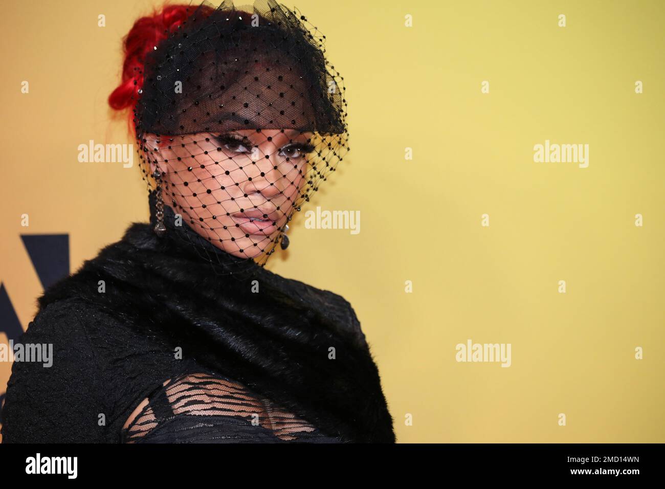 Saweetie poses for photographers upon arrival at the European MTV ...