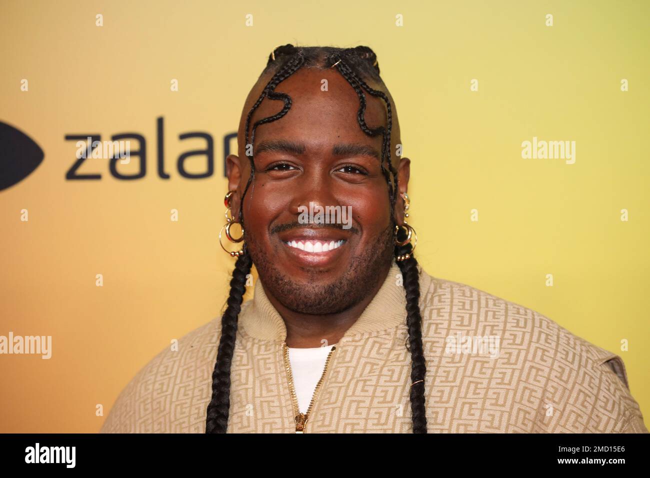 Kiddy Smile poses for photographers upon arrival at the European MTV ...