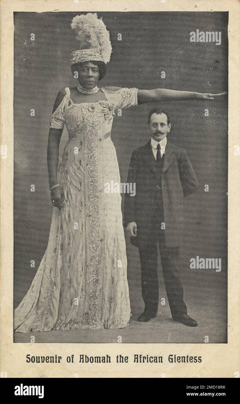 Mme Abomah - Born Ella Grigsby in South Carolina, in 1865, just 10 ...