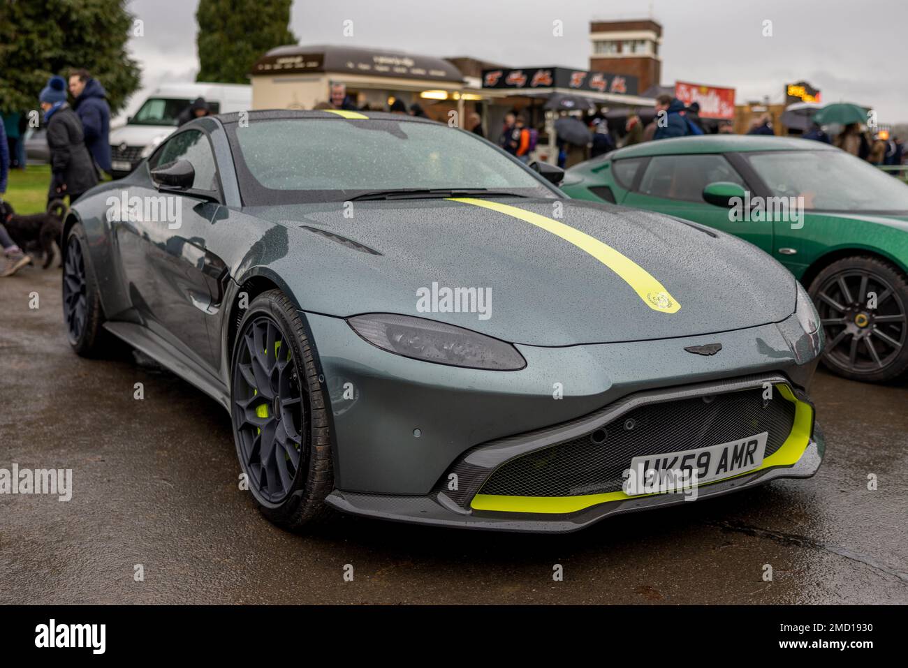 2020 Aston Martin Vantage AMR V8, on display at the January Scramble ...