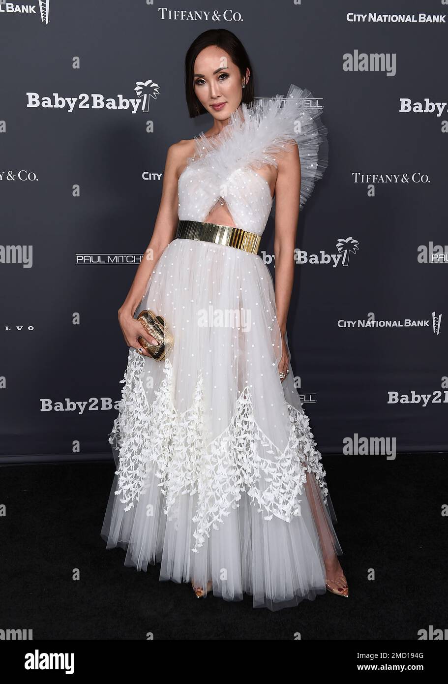 Chriselle Lim arrives at the Baby2Baby Gala at the Pacific Design ...