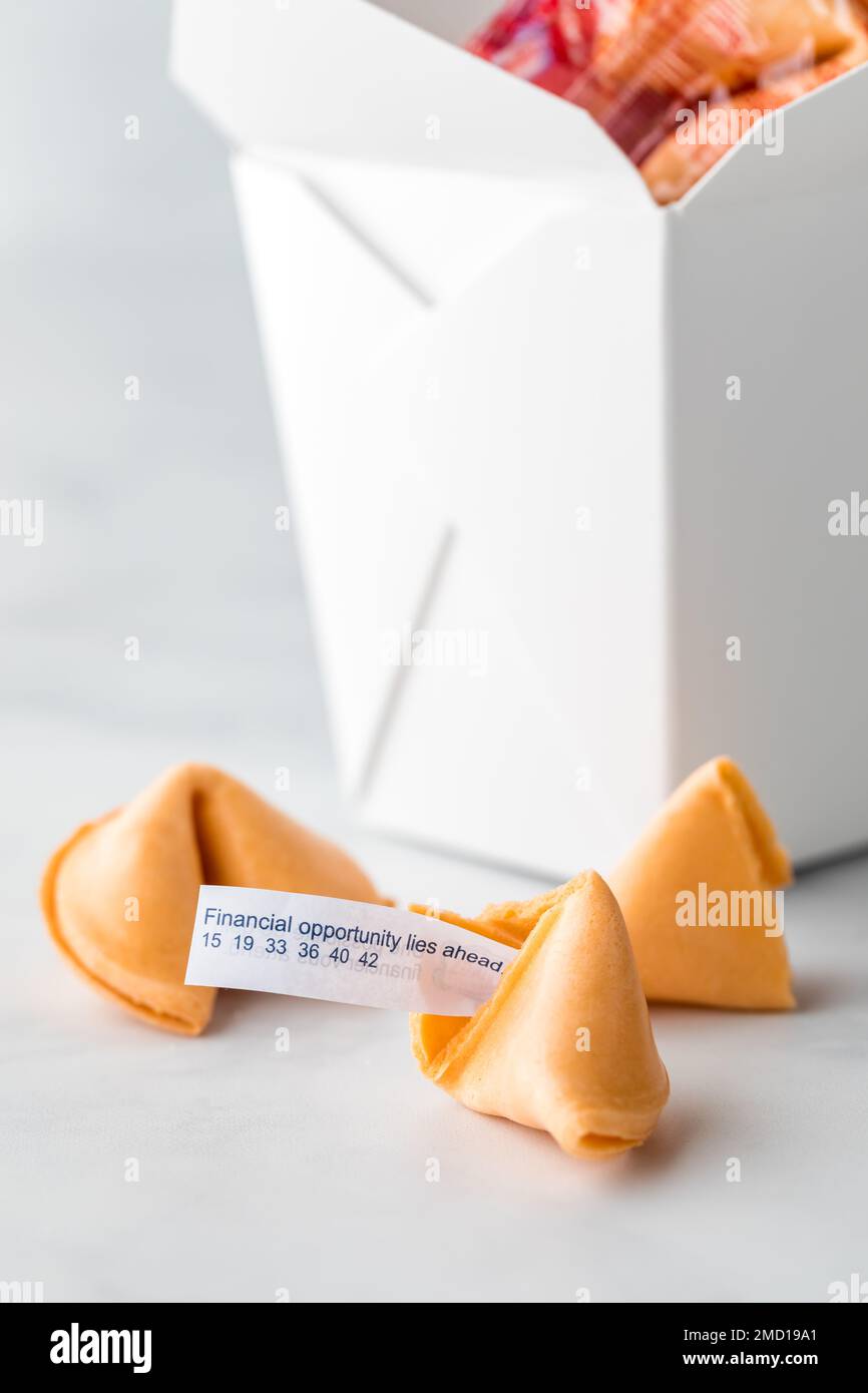 Fortune cookie box hi-res stock photography and images - Alamy