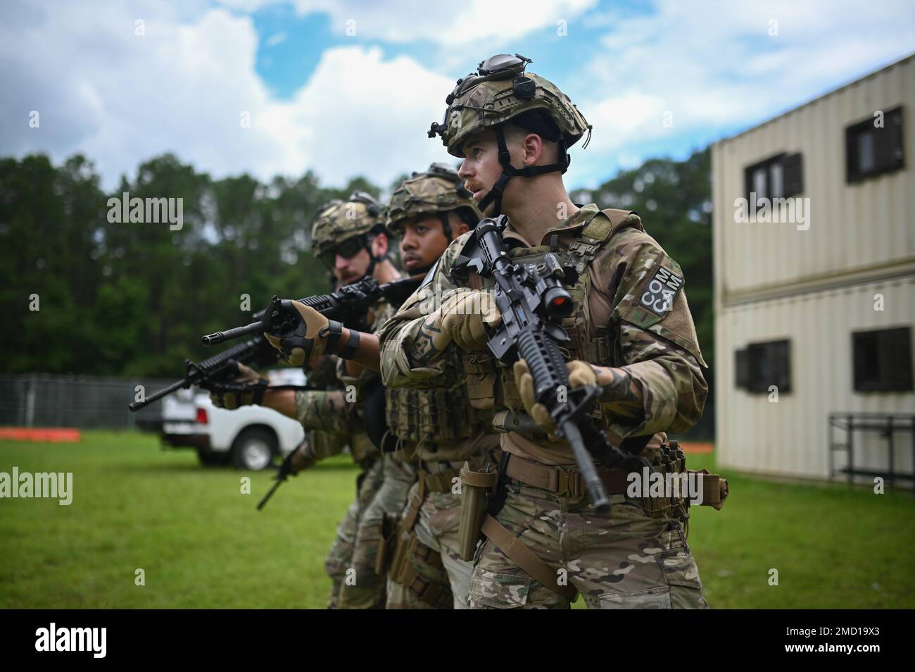 Technical Sgt. Corban Lundborg, an airman with the 4th Combat Camera ...