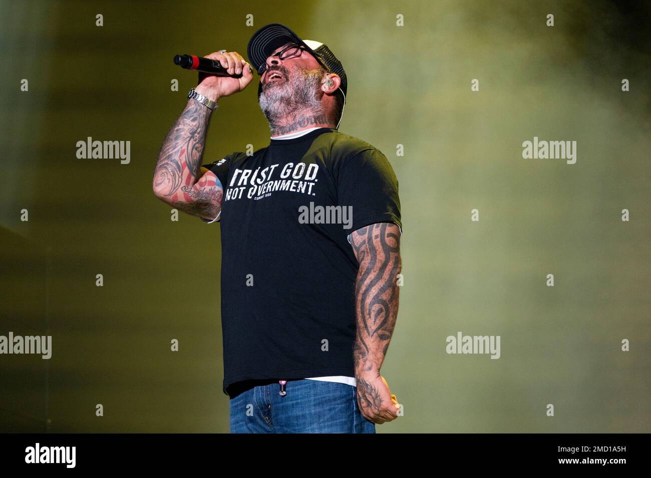 Aaron Lewis of Staind performs at Welcome to Rockville at Daytona ...