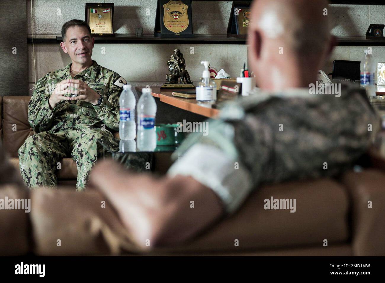 220712-A-JJ498-1013 JOUNIEH NAVAL BASE, Lebanon (July 12, 2022) – Vice ...