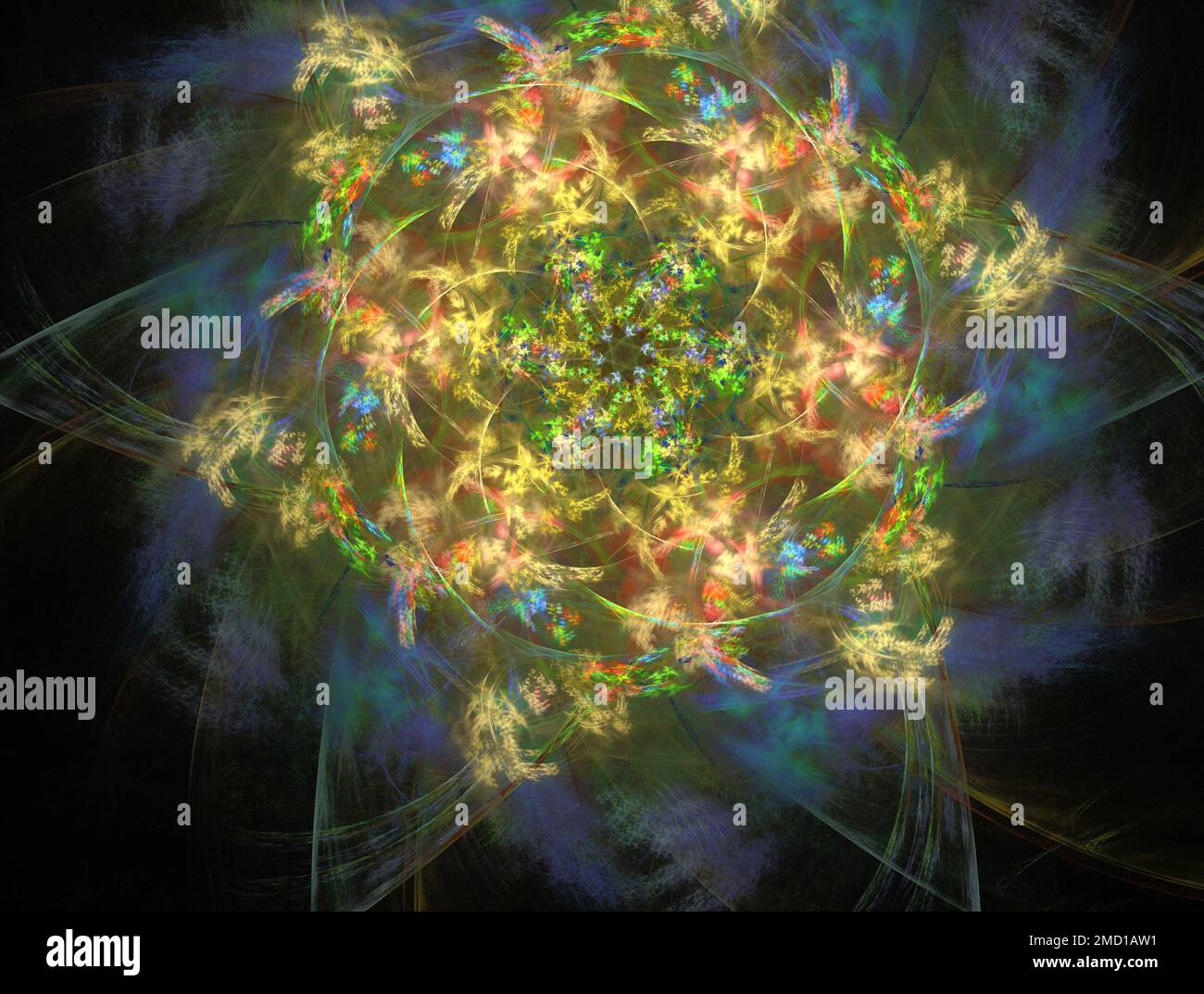 Imaginatory lush fractal texture image abstract background Stock Photo ...