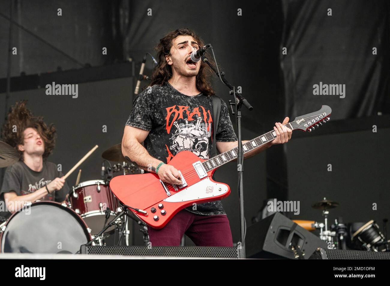 Justin Benlolo of BRKN LOVE performs at Welcome to Rockville at Daytona ...