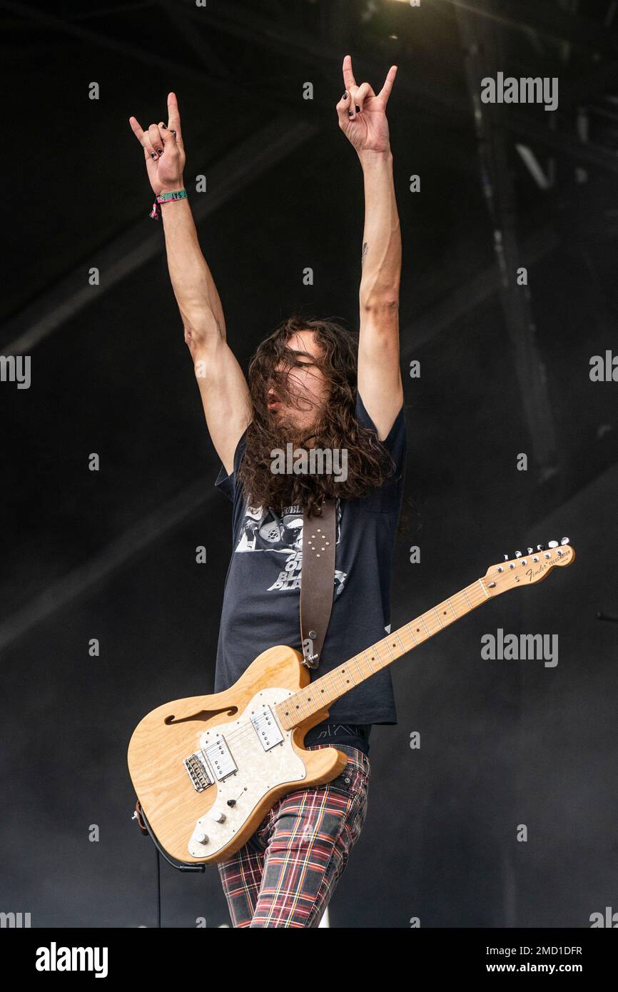 Kyle Duke of BRKN LOVE performs at Welcome to Rockville at Daytona ...